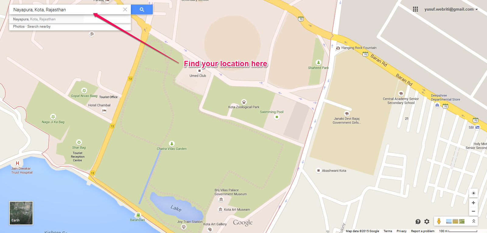 How To Get Google Map URL Webriti Help Centre