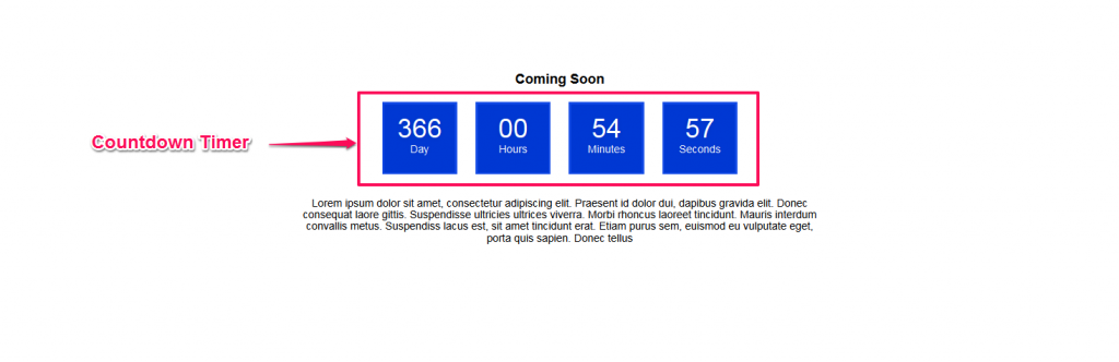 How to Enable / Disable the Count Down Timer – Webriti Help Centre